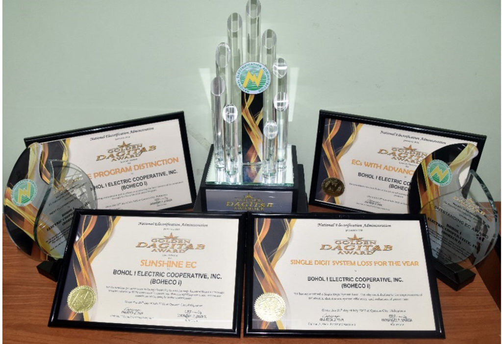 BOHECO I | BOHECO I receives the highest distinction from NEA - BOHECO I